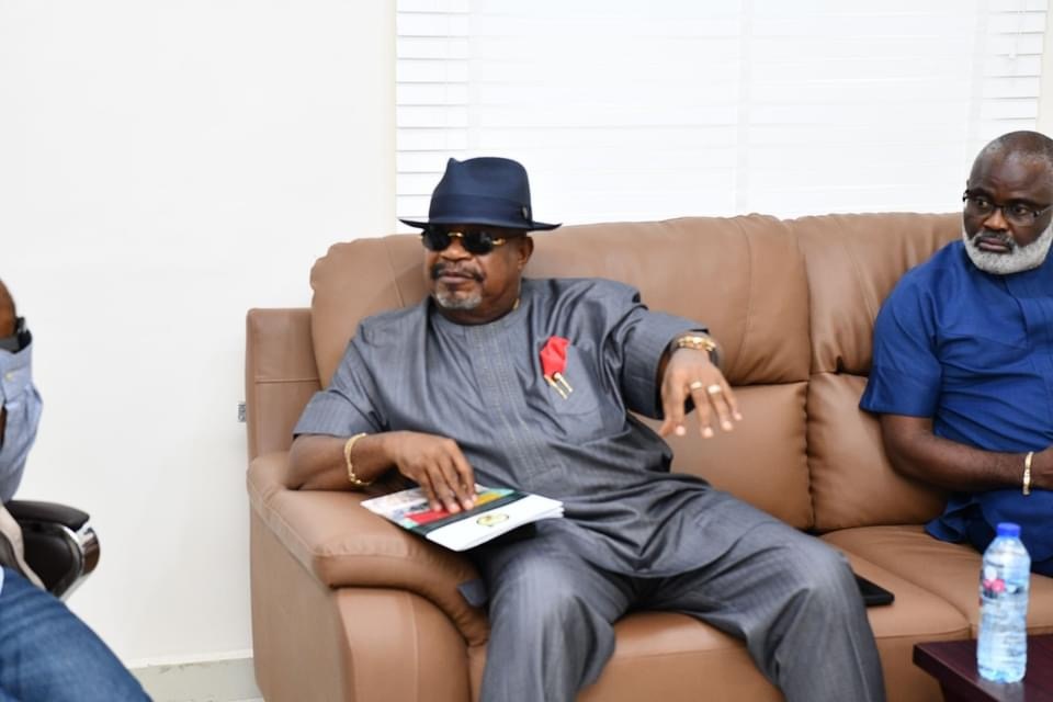 PHOTOS: Mayor of Ohafia, David Ogba Onuoha, His Deputy, Oju Uka Pay ...